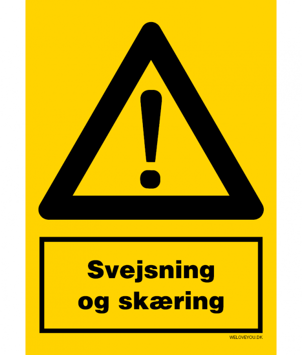 Svejsning og skæring – Skiltemageren.dk