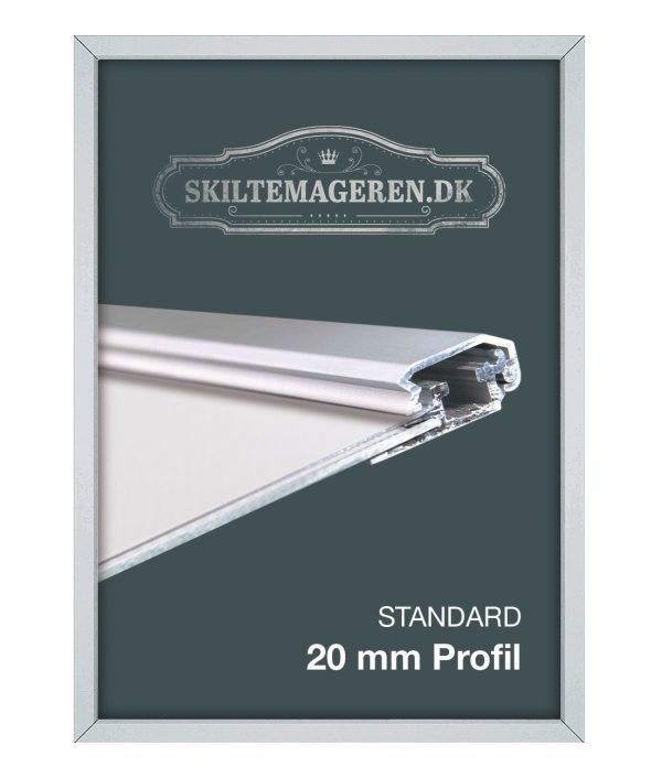 Snapramme 20 mm – Skiltemageren.dk